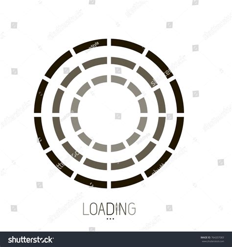 Loading Icon Indicator Loading Progress Stock Vector Royalty Free