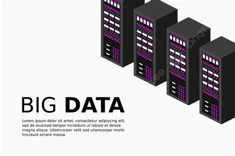 Isometric Server Equipment Computing Internet Service Vector Computing Internet Service Png