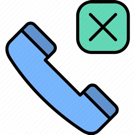 Call Rejected Unavailable Cancelled Icon Icon Download On Iconfinder