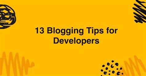13 Blogging Tips For Developers Hashnode