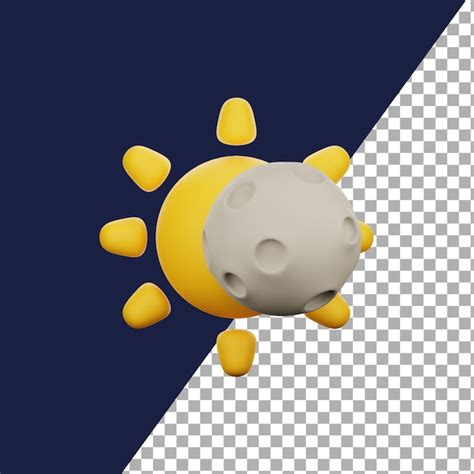 Premium Psd 3d Eclipse