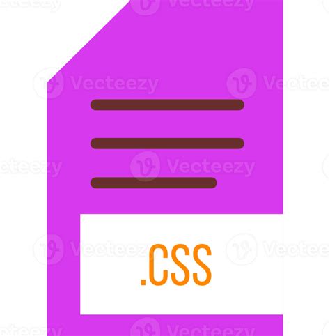 Css File Extension Icon Minimal Colro Fill 66499487 Png