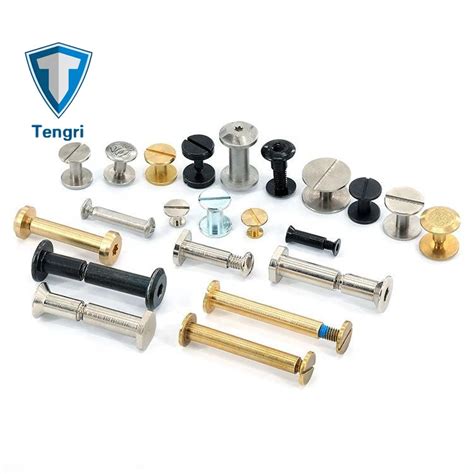 Male And Female Sex Binding Post Screws Account Book Brass Chicago Screw Color Screw And Brass
