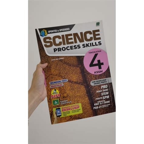 Science Process Skills Tingkatan 4 Form 4 Kssm Bilingual Text Practical Pdpr Yeap Tok Kheng