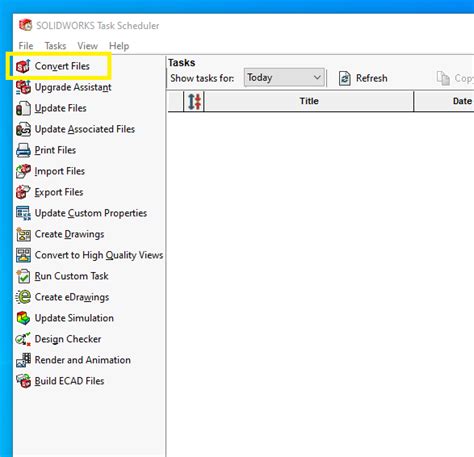 Batch Convert Solidworks Files To Latest Version Ime Wiki