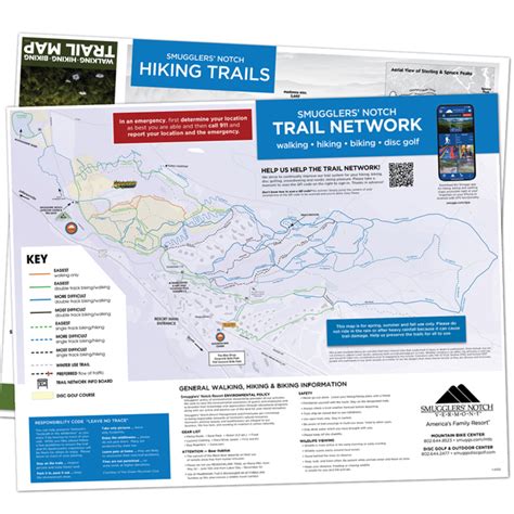 Trail Maps At Smugglers Notch Resort Vermont