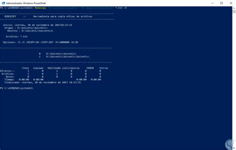 Cómo Usar Comando Robocopy En Windows 10 Solvetic