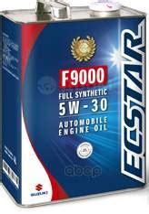 Масло Моторное Suzuki Ecstar F9000 5W-30 4Л 99M00-22R02004 Suzuki ...