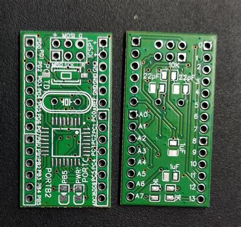 Pcb For Atmega328 Or Atmega8 Tqfp32 Breakout Board Rs 13 At Rs 13 Piece