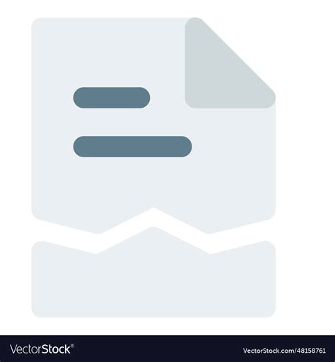 Due To File Corruption Data Has Been Lost Vector Image