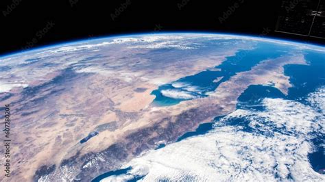Beautiful Planet Earth Seen From Space In Real Time View From