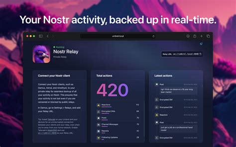 Nostr Relay Umbrel App Store