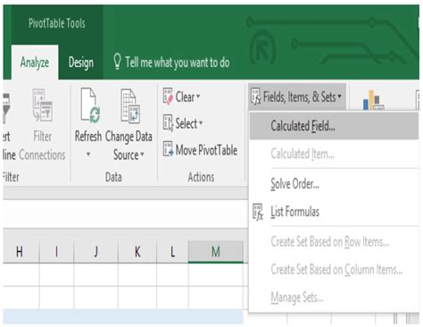 how to insert column in pivot table for calculation templates sample
