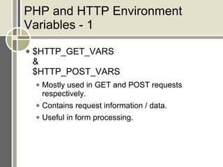 PHP MySQL Training Module PPT
