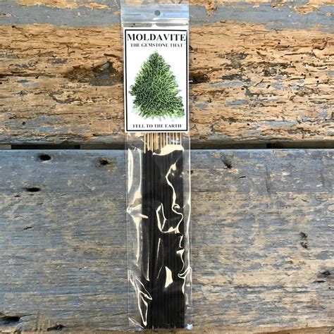 Moldavite Incense Sticks Breathe Inspiring Ts