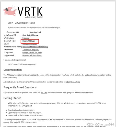 解决unity3d使用vrtk时，steamvr Sdk（识别不到openvr了）不能加载的问题。unity Could Not Initialize Openvr Error Csdn博客