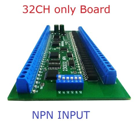 32CH NPN PNP Optically Isolated Input 32CH 300MA Output PLC IO Expansion Board