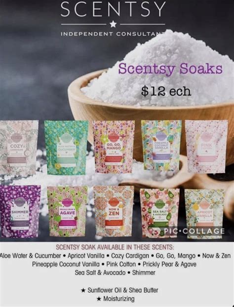 Scentsy Soaks Scentsy Scentsy Fragrance Scentsy Consultant Ideas