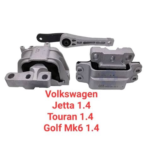 Engine Mounting Set For Volkswagen Golf Mk6 1 4 Jetta 1 4 Scirocco 1 4 Cross Touran Beetle 1 4