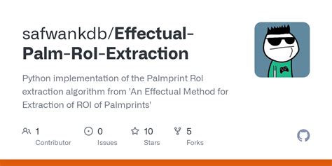 Github Safwankdbeffectual Palm Roi Extraction Python Implementation