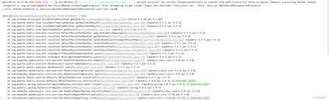 Error Attempting To Get Column ‘xxxxtime‘ From Result Set Cause Java