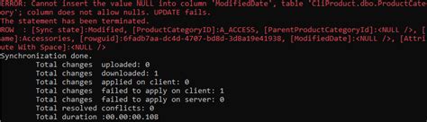 Errors — Dotmimsync 095 Documentation