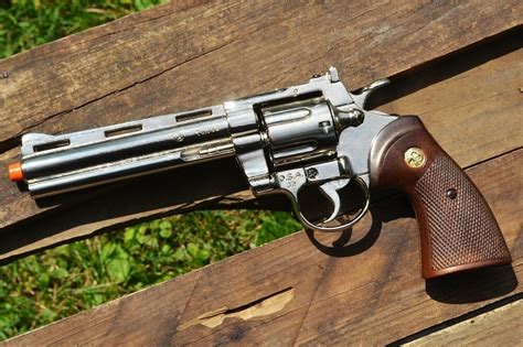 Réplica Sem Disparo Do Revólver Magnum Colt Python 357 357 The