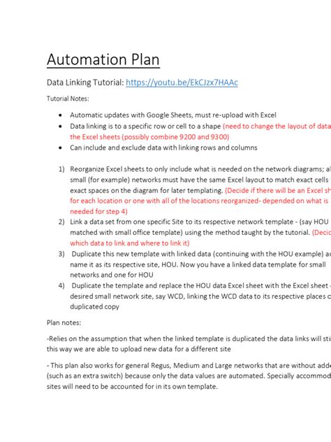 Automation Plan 1 Pdf
