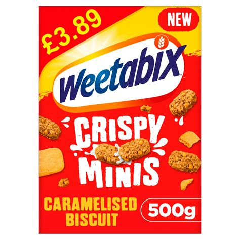 Weetabix Crispy Minis Caramelised Biscuit 5x500g Pmp £389 Bb Foodservice