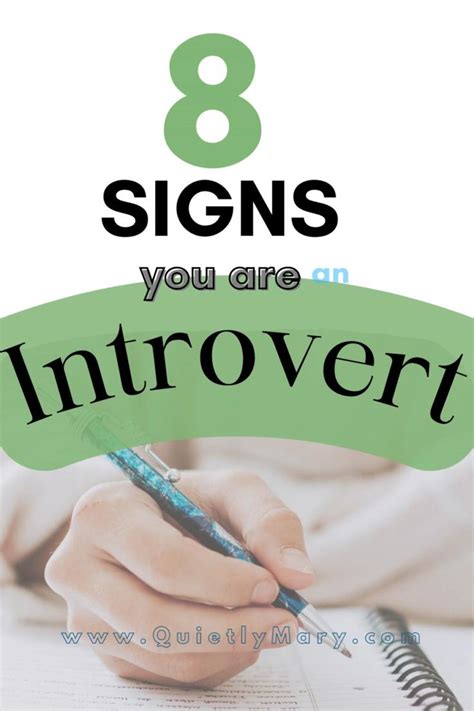 8 Signs Youre An Introvert Traits To Identify An Introvert