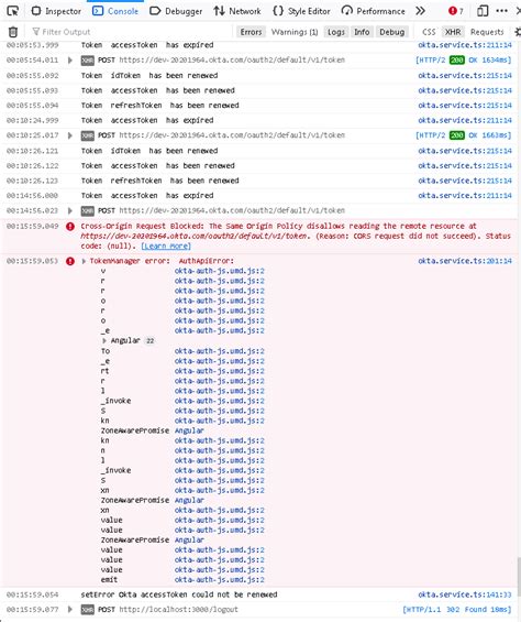 Retry Token Renewal After Network Failure Oauth Oidc Okta Developer Community