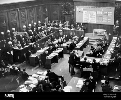 Nuremberg Trials 1945 46prosecution Display Diagram Of Overlaps