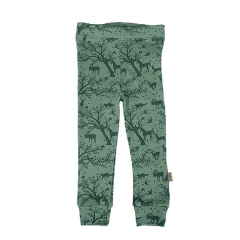 Wool Pj Set Green Vira Sling