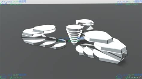 免费建筑所在地 Glb模型下载gltf文件下载 Glb下载网gltf文件下载 Glb格式下载 模型制作