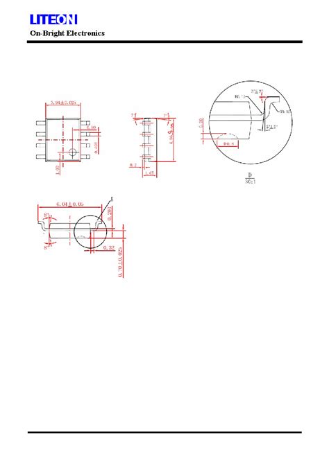 OB CP Datasheet Pages LITEON Current Mode PWM Controller