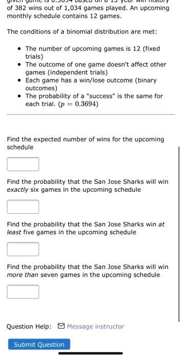 Solved The Binomial Distribution The Binomial Distribution Chegg Com