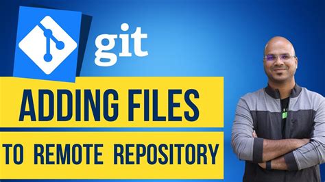 adding files to remote repo youtube