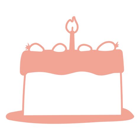 Birthday Cake Filled Stroke Png And Svg Design For T Shirts