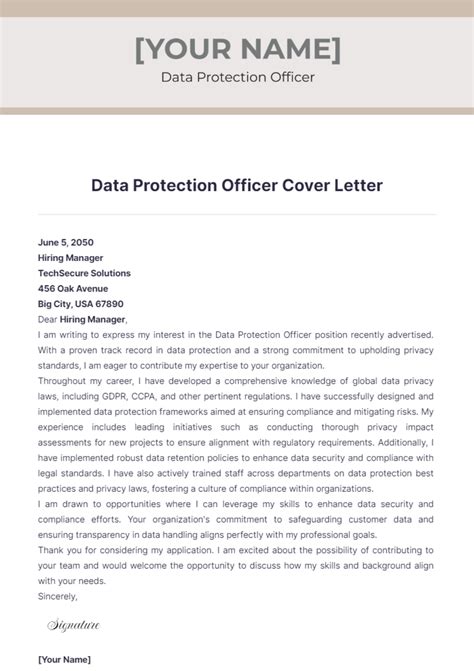 Protection Officer Cover Letter Sample At Savannah Mccarthy Blog