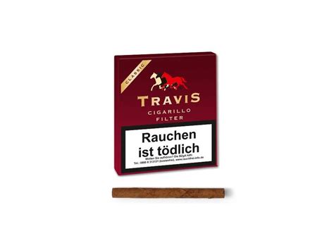 Travis Cigarillo Mit Filter Zigarillos 20er