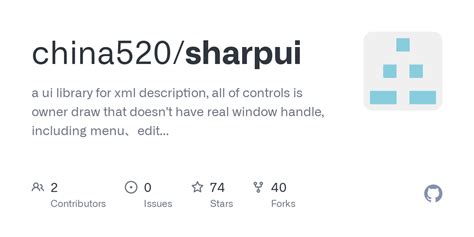 github china520 sharpui a ui library for xml description all of controls is owner draw that