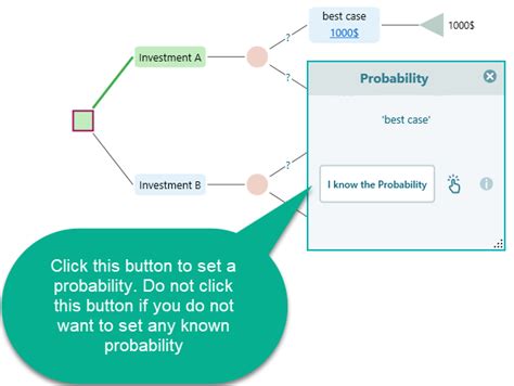 Decision Criteria In The Decision Tree Maker And Analyzer Soft