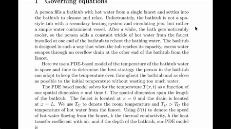 Lecture 02 Part 1 Project 1 2016 Numerical Methods For Pde Youtube