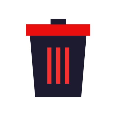 Trash Bin Generic Color Fill Icon