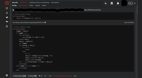 Code Above Most Efficient Way Of Doing It Code Below My Honest