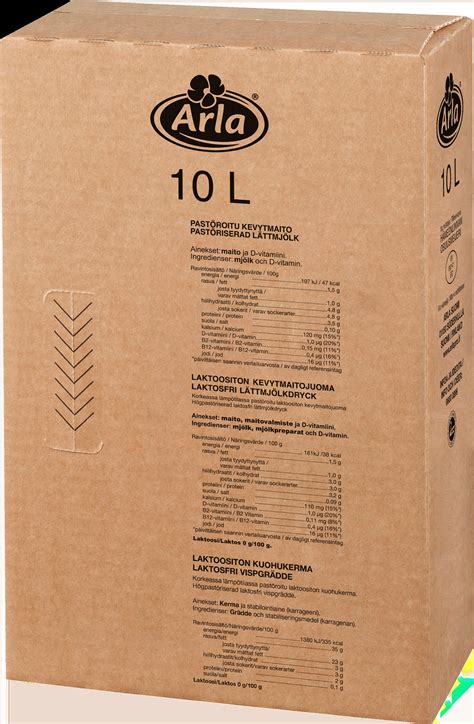 Arla Kuohukerma Laktoositon 10l Esl Arla® Pro Suomi