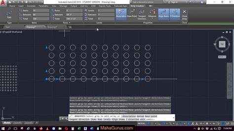 How To Use Path Array In Autocad Path Array Specifying Path Array