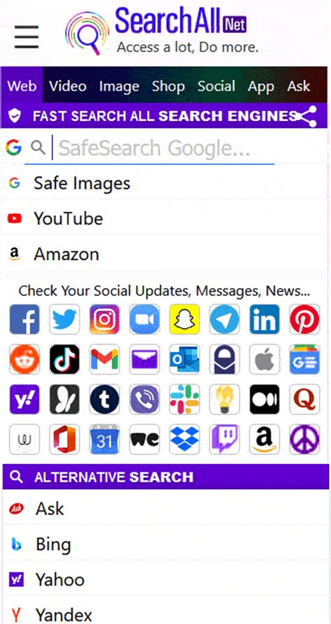 Multi Search Engines Video Image Apk Para Android