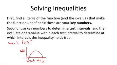 Solving Polynomial And Rational Inequalities Overview Video Algebra Ck 12 Foundation