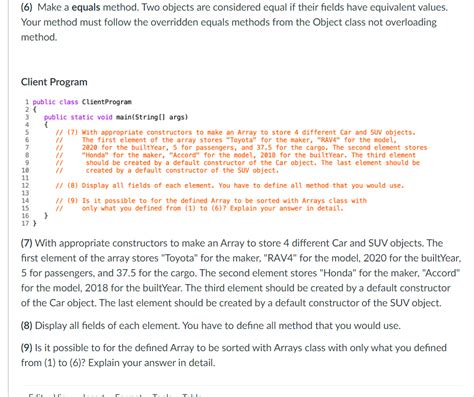 Solved 300 Respectively 4 Make A Constructor With Five